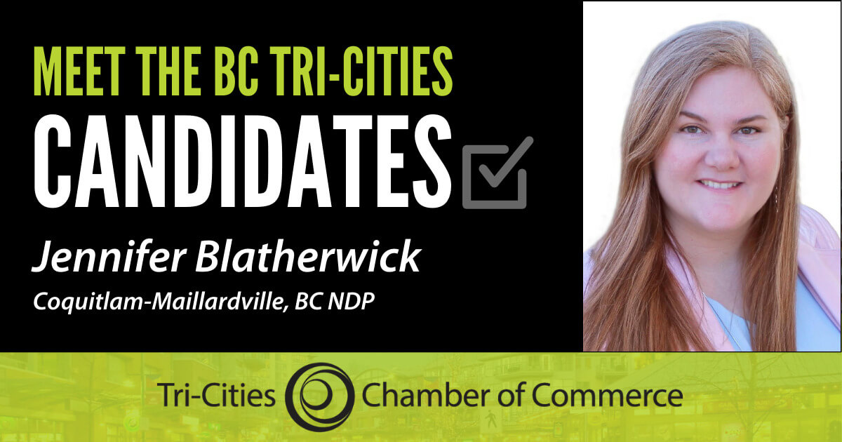 Meet the Candidates: Jennifer Blatherwick, Coquitlam-Maillardville, BC ...