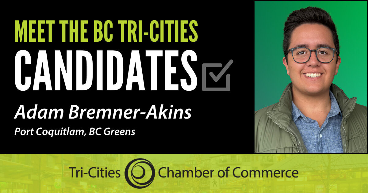 Meet the Candidates: Adam Bremner-Akins, Port Coquitlam, BC Greens ...