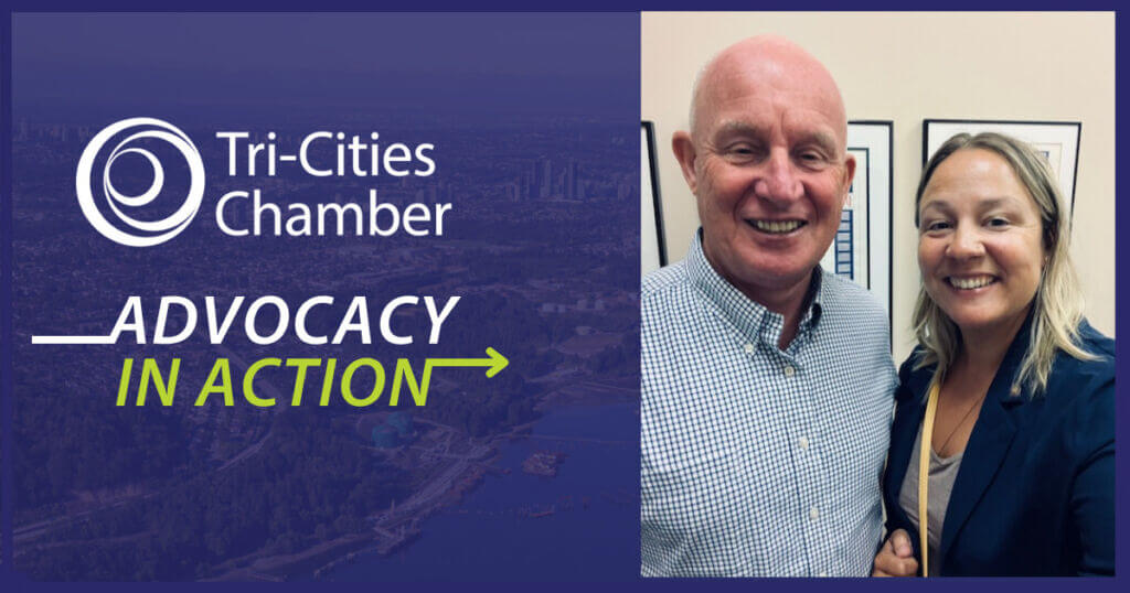 Tri-Cities Chamber of Commerce CEO meets with Honourable Mike Farnworth ...